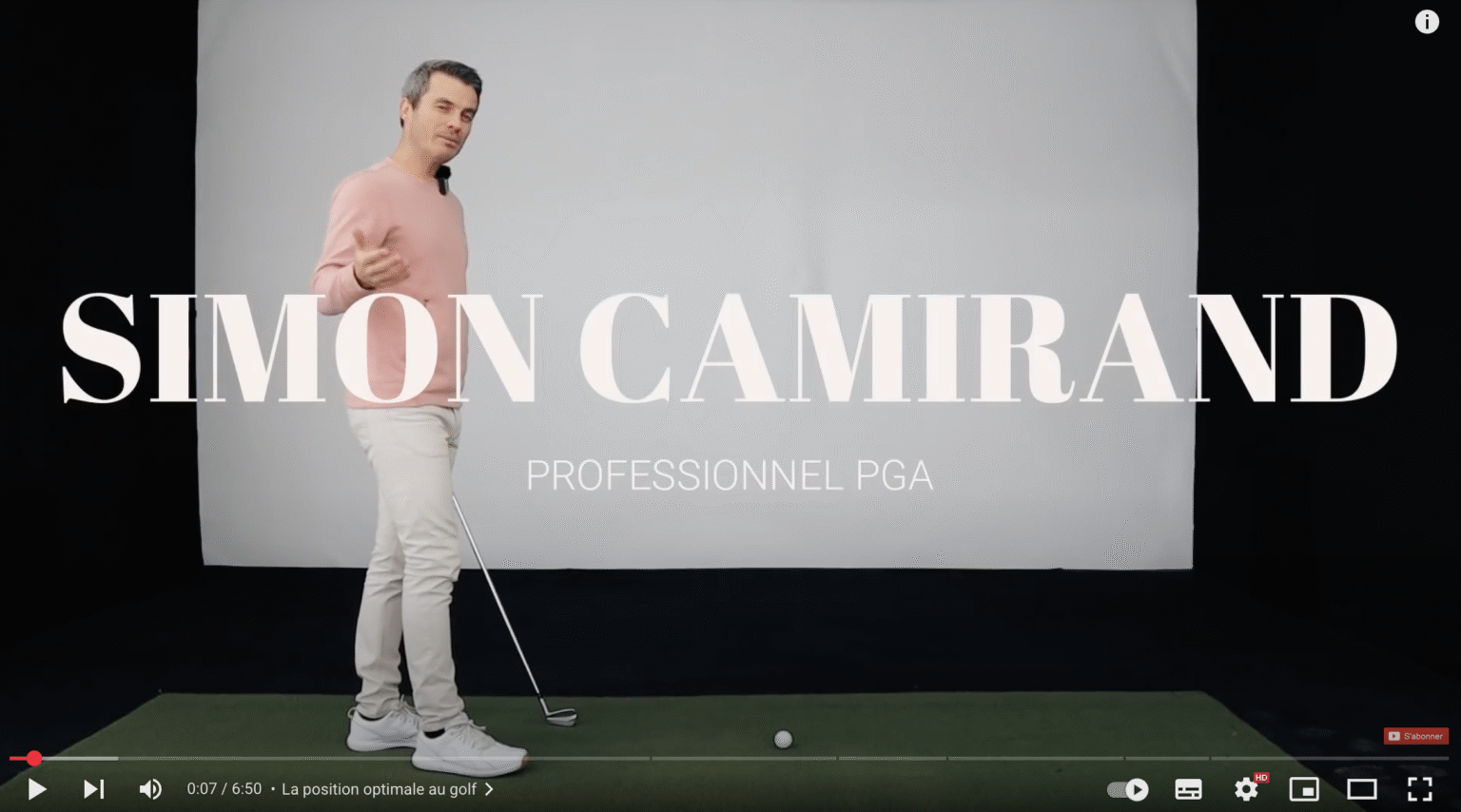 Simon Camirand - Best Golf Tips